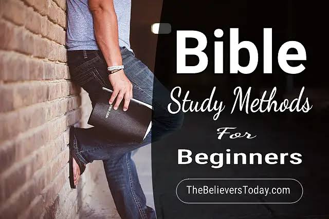 How To Study The Bible For Beginners - Thebelieverstoday